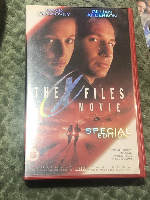 VINTAGE THE X Files Movie Édition Spéciale VHS Cassette Vidéo Film ...