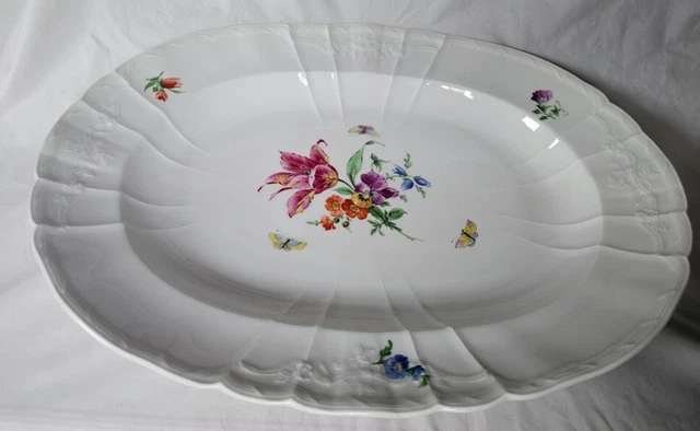 CHARMING KPM BERLIN Large Platter, Circa 1880’S £160.00 - PicClick UK