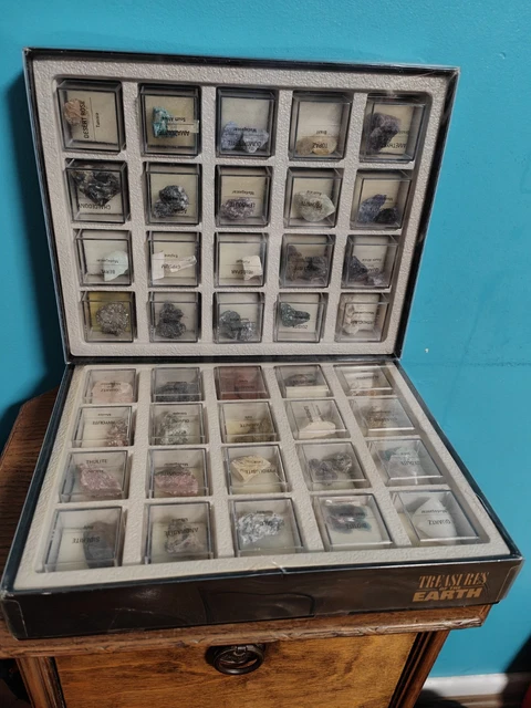 TREASURES OF THE earth collection 2 X Full Boxes £16.32 - PicClick UK