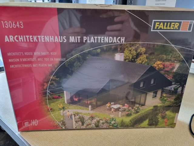 FALLER MODERN HOUSE Kit III FA130643 HO Gauge £44.95 - PicClick UK