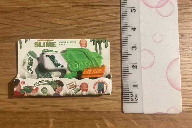 ZURU MINI BRANDS Nickelodeon Slime Hyper Blaster Miniature Collectable ...