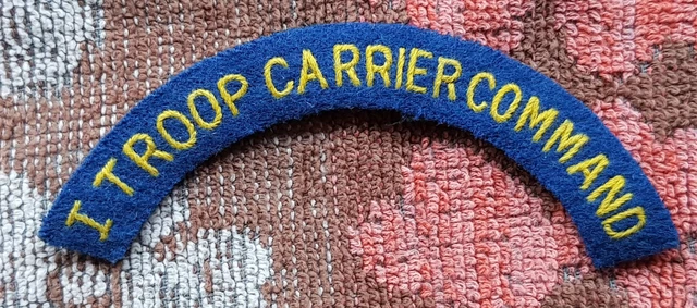 WW2 US AIRBORNE I Troop Carrier Command cloth patch original EUR 28,66 ...