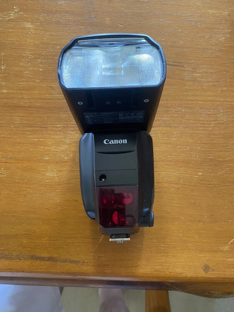 CANON SPEEDLITE 600EX-RT Camera Flash for Canon. Damaged. $50.00 ...