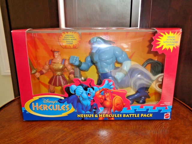 VINTAGE DISNEY HERCULES Nessus & Hercules Battle Pack 1997 Mattel EUR ...