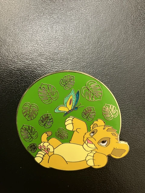DISNEY FANTASY PIN Lion King Baby Simba With Butterfly EUR 11,68 ...