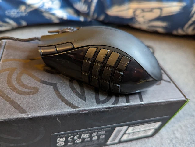 RAZER NAGA MMOG Laser Gaming Mouse Model RZ01-0028 Boxed £89.99 ...