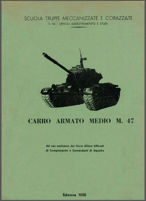 1958 M47 PATTON TANK STMC Engine Hull Manual DVD £9.11 - PicClick UK