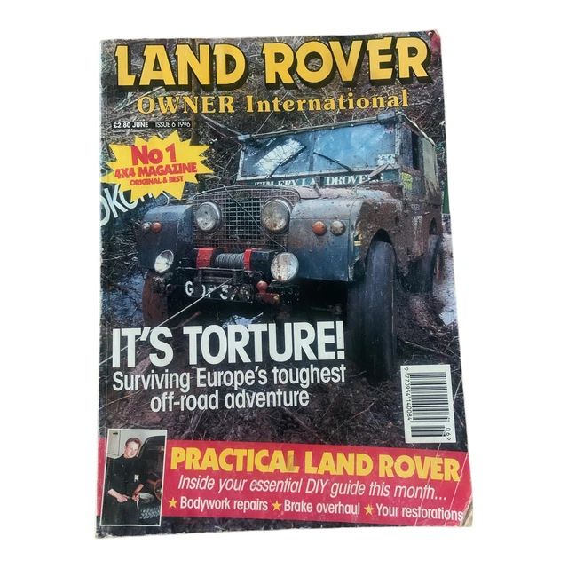 VINTAGE LAND ROVER OWNER International magazine.June 1996 Tim Webster ...