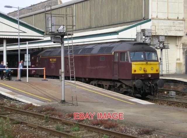 PHOTO CLASS 47 No. 47237 Acting As Emergency Banker On The Rear Of The ...