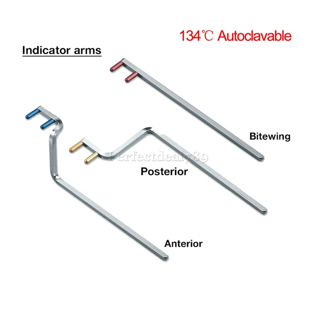 DENTAL XCP BITEWING vorne hinten Metall Röntgen Positionierungsanzeige ...