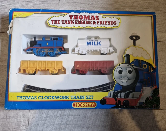 HORNBY THOMAS THE Tank Engine and friends clockwork train set £25.00 ...