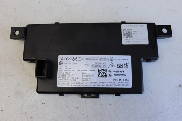 TESLA MODEL 3 2021 Central Security Control Unit ECU 1100241-90-H J216 ...