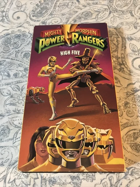 MIGHTY MORPHIN POWER Rangers High Five VHS Tape Vintage 1993 £3.77 ...