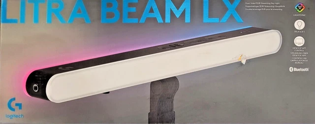 LOGITECH - LITRA Beam LX Premium Dual-Sided RGB LED Streaming Light ...