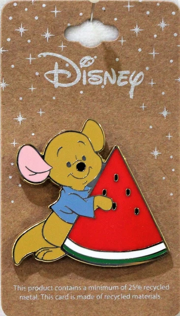 DISNEY WINNIE THE Pooh ROO Watermelon Pin Spring Summer Fruit Enamel ...