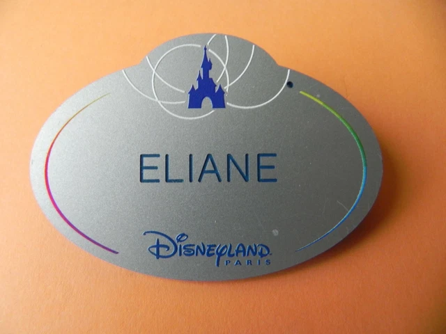 NAME TAG DISNEYLAND Paris / Cast Member / Version 30 Years Francine £18 ...