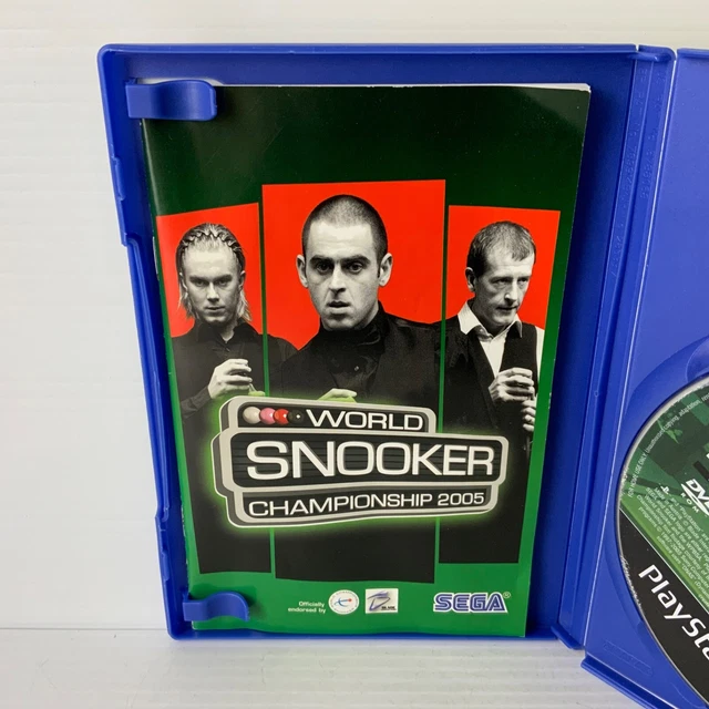 WORLD SNOOKER CHAMPIONSHIP 2005 + Manual - PS2 - Tested & Working ...