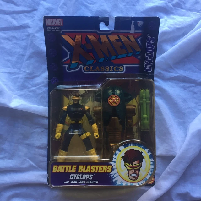 X-MEN CLASSICS BATTLE Blasters Cyclops War Tank Blaster Toy Biz Marvel ...
