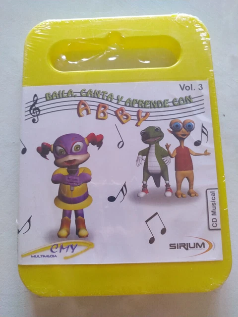 ABBY BAILA CANTA Y aprende con Abby infantil Vol 3 - 13 canciones - CD ...