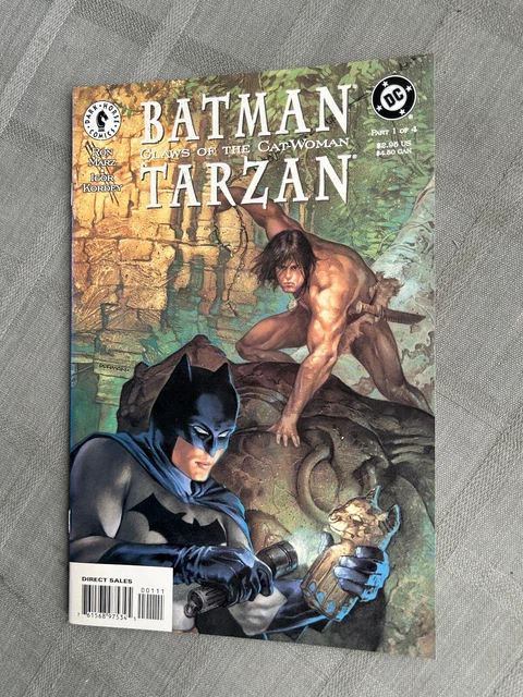 BATMAN / TARZAN: Claws Of The Cat-Woman N°1 Vo En Excellent État / Near ...