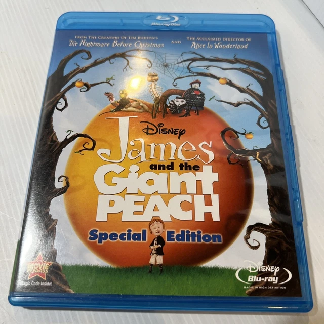 JAMES AND THE Giant Peach (Two-Disc Special Edition Blu-ray/DVD Combo ...
