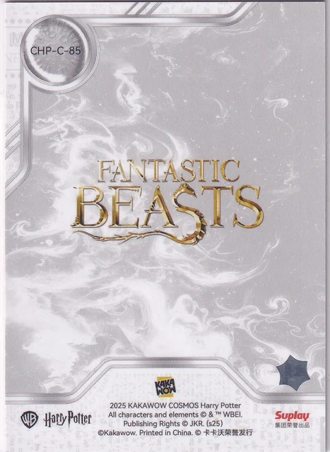 KAKAWOW PHANTOM HARRY Potter 2025 CHP-C-85 Newt Scamander 61/188 EUR 13 ...