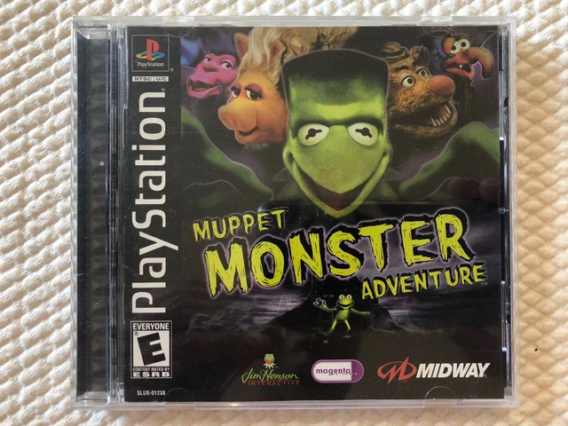 MUPPET MONSTER ADVENTURE ( Sony PlayStation ) PS1 , Complete W/Case ...