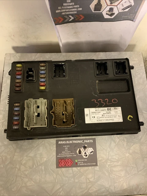 FORD TRANSIT MK7 Body Control Module ECU Fuse Box -8C1T14A073BE £44.99 ...