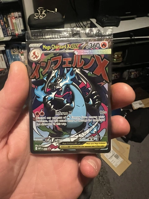 SEALED MEGA CHARIZARD X 023 & Oricorio 024 Phantasmal Flames Charizard ...