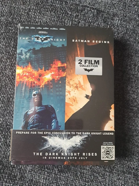 BATMAN THE DARK Knight And Batman Begins, 2 Film Collection, DVD NEW £3.84 - PicClick UK