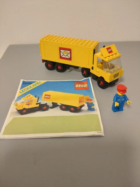 LEGO 6692 LEGOLAND Town - Tractor Trailer LKW kpl. mit Bauanleitung ...