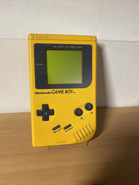 CONSOLE NINTENDO GAMEBOY FAT DMG-01 Jaune yellow RARE - 1989 EUR 79,90 ...