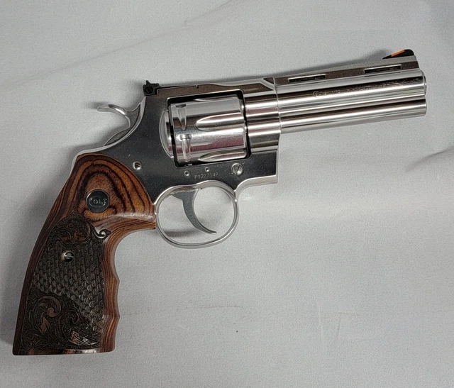 COLT PYTHON 2020+2021 Anaconda Rosewood Dragon Scale w/Black Colt ...