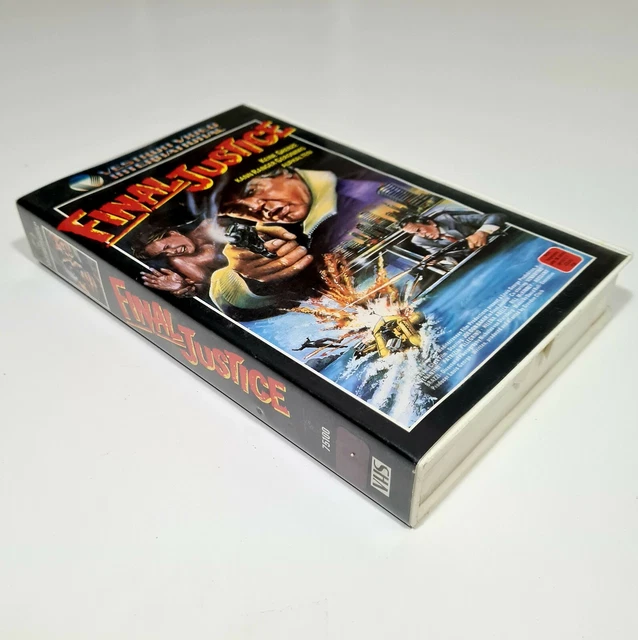 1987 VHS RARITY Final Justice German Retro/Grindhouse/Pulp/Film/Sleaze ...