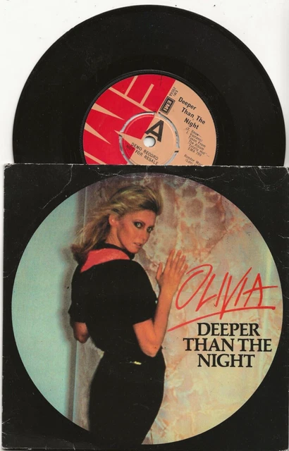 OLIVIA NEWTON-JOHN DEEPER Than The Night Rare Uk Promo Single From 1979 ...