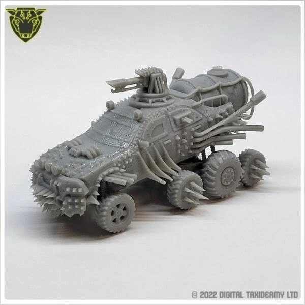 ROAD TRAIN - War Rig, mad max post-apocalittica death race 28 mm ...