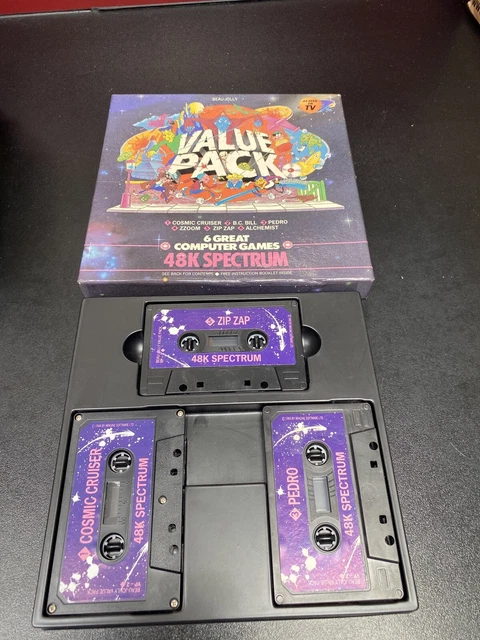SINCLAIR ZX SPECTRUM ~ Value Pack by Beau-Jolly (Compilation) B22 $9.16 ...