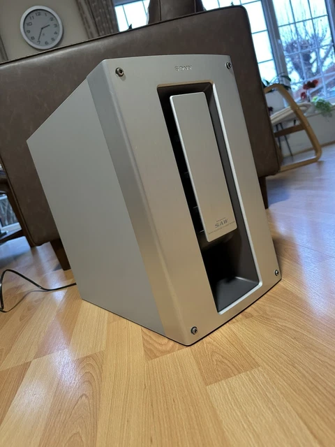 SONY HOME CINEMA ACTIVE SUBWOOFER SA-WMS7 120 Watts - Great Condition £ ...