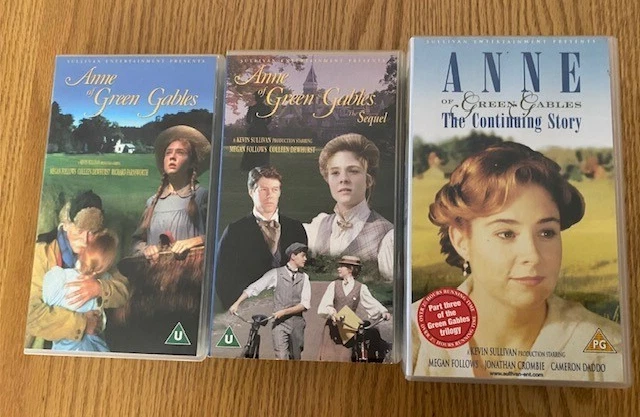 ANNE OF GREEN Gables VHS Tape Set £3.84 - PicClick UK