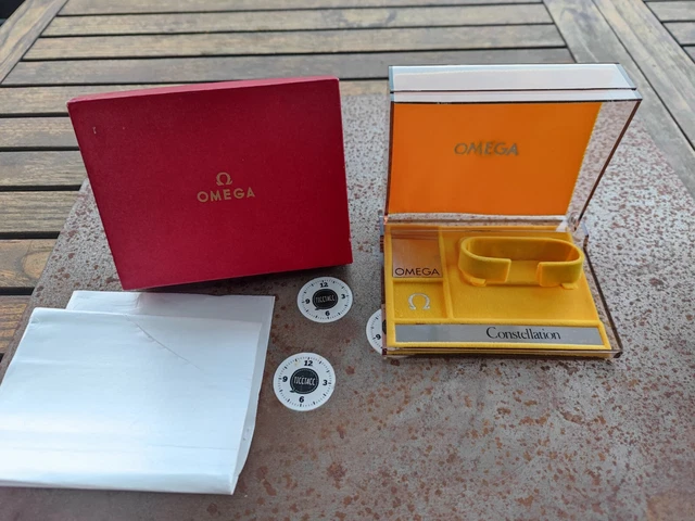 TICCTACC® - VINTAGE OMEGA Constellation Plexiglas Box & Outer Box ...
