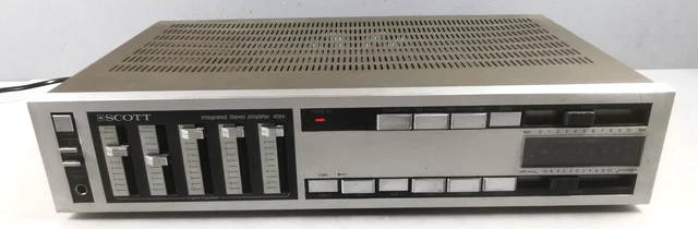 AMPLIFICATEUR STEREO INTEGRE marque SCOTT modele 459A Ampli Amplifier ...