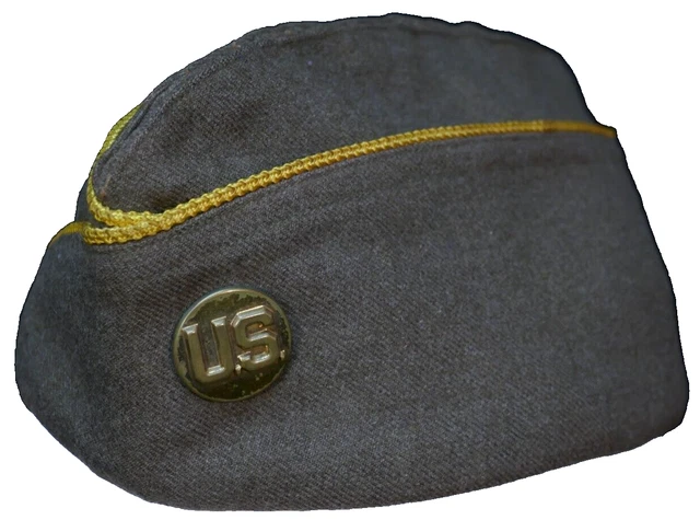 WWII US ARMY Ordnance Corps Enlisted Overseas Garrison Cap 1942 'Rose ...