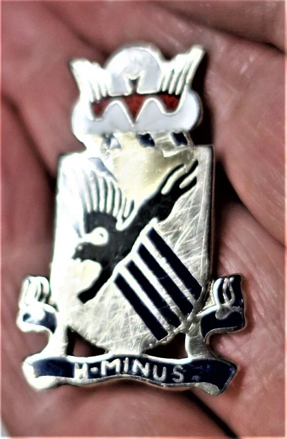 WWII US ARMY 505Th Pir Parachute Infantry Regiment Di Dui Crest H-Minus ...