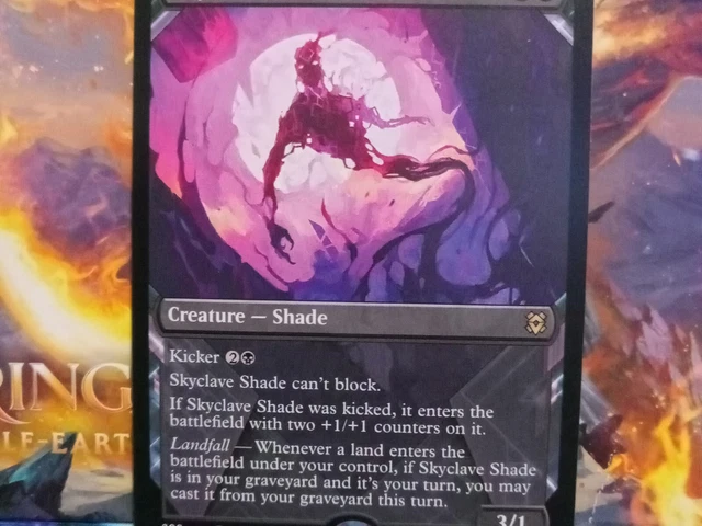 SKYCLAVE SHADE ZENDIKAR Rising Showcase Magic The Gathering comme neuf ...