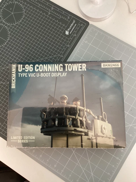 LEGO BRICKMANIA U-96 Conning Tower,type VIIC U-boat Display. BKM2466 ...