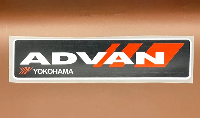 YOKOHAMA ADVAN RACING Car Decal Sticker JDM Weatherproof 6" x 1.5 ...