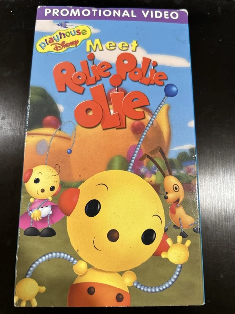 MEET ROLIE POLIE Olie Playhouse Disney VHS 2000 Promotional Video ...