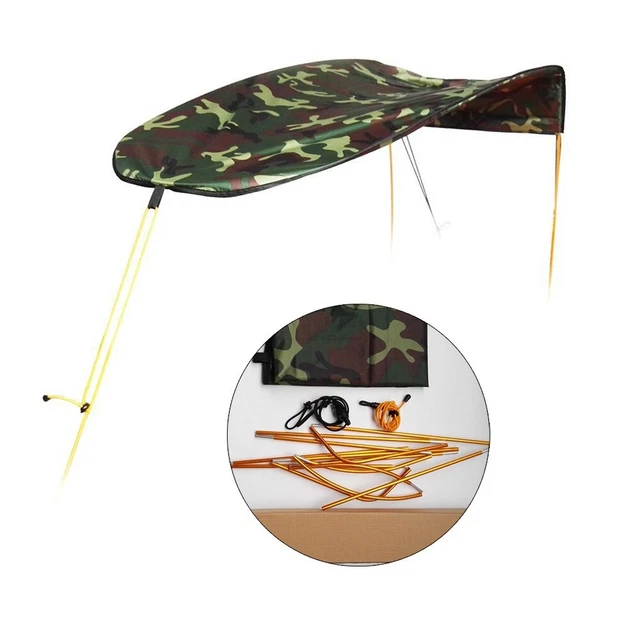 BATEAU AUVENT OUTILS Portable Pare Soleil Auvent Dais Universel 85mm/8 ...