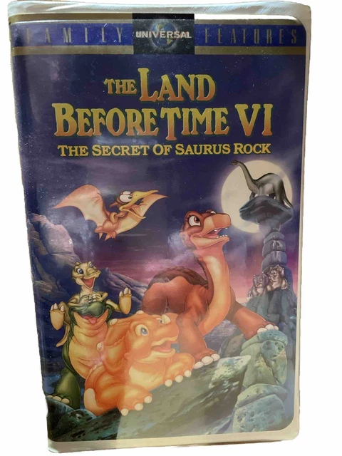 THE LAND BEFORE Time VI: The Secret of Saurus Rock (VHS, 1998 ...