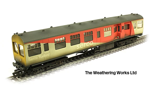 KIT BUILT SERCO / RTC Railtest Track Inspection Coach DB999508 ...
